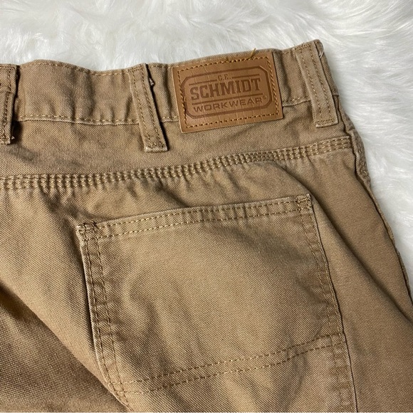 schmidt | Pants | Ce Schmidt Workwear Duck Canvas Brown Work Pants Mens ...